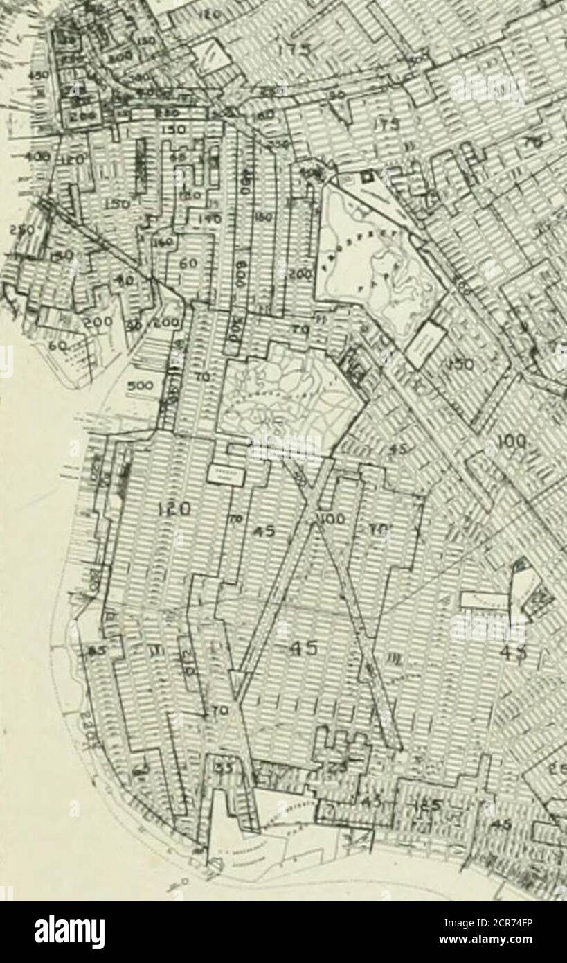 . Development and present status of city planning in New York City ...