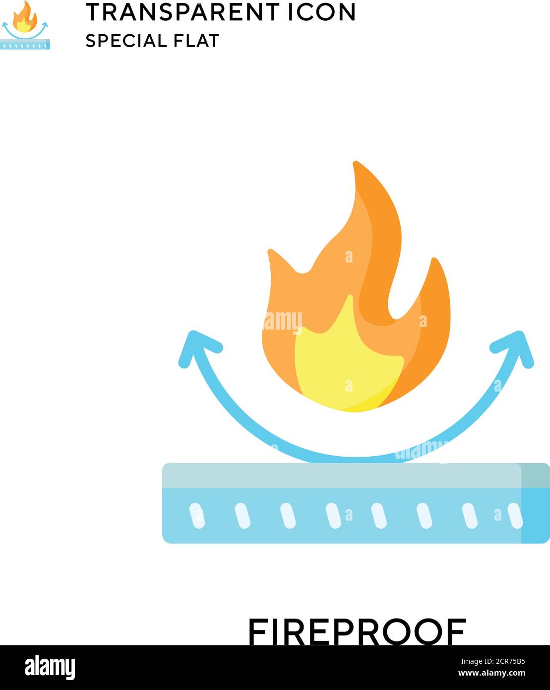 Fire protection coating Stock Vector Images - Alamy