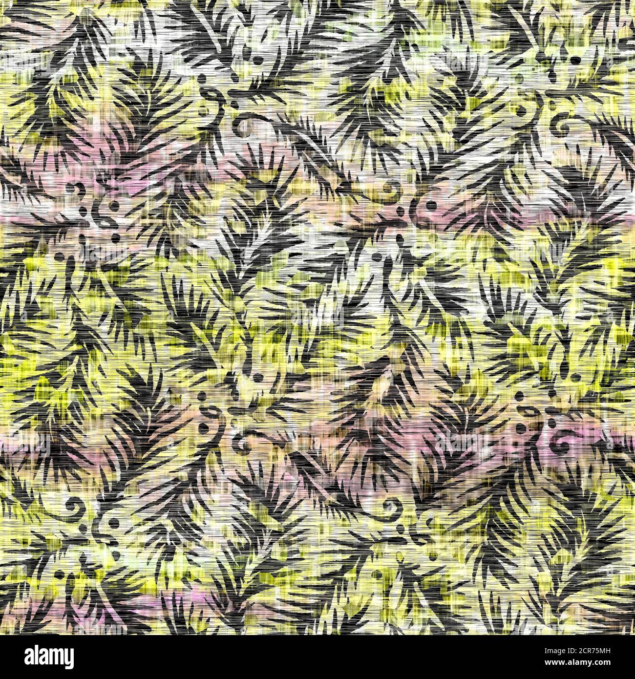 Seamless distressed mottled tie dye floral texture background ...