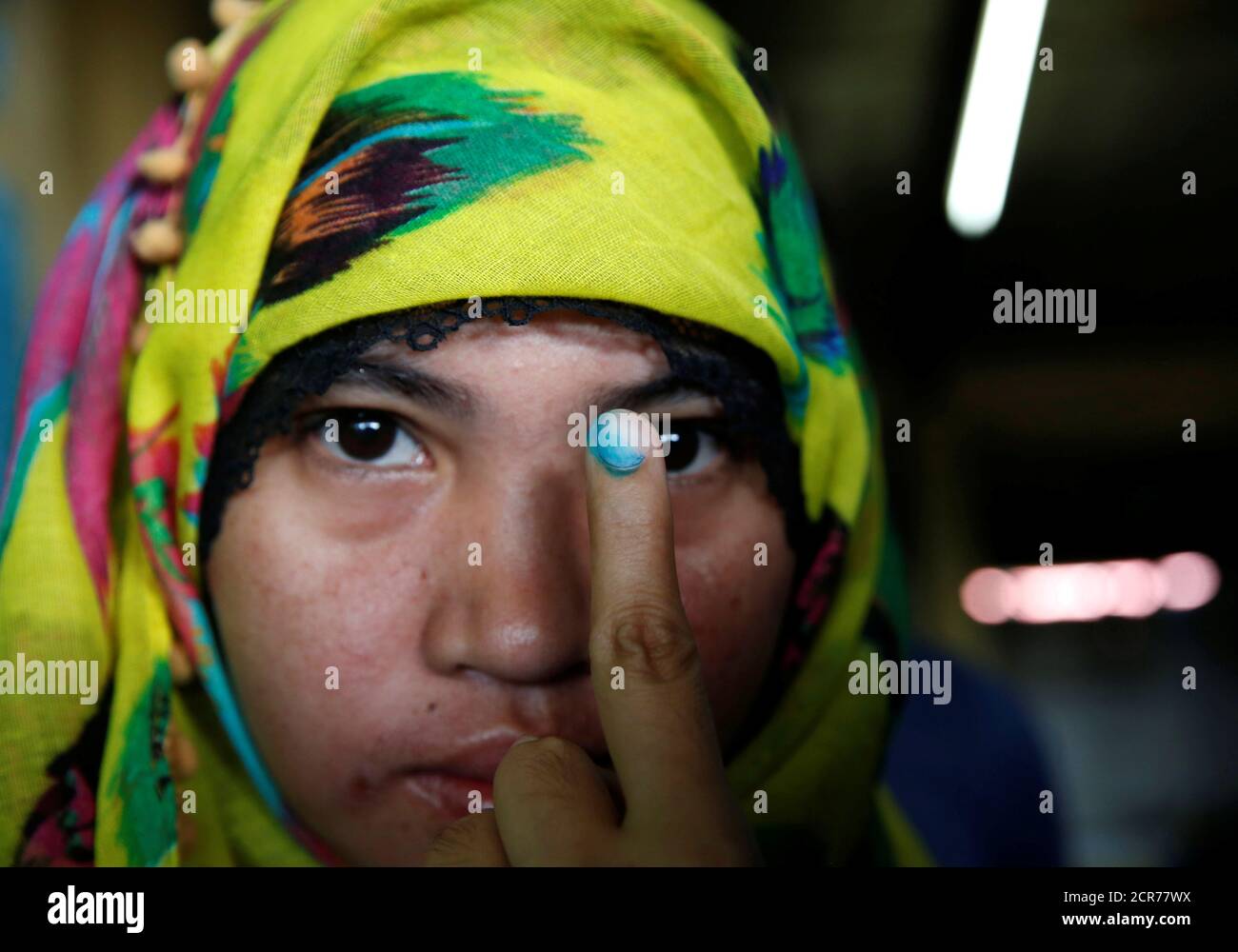 Indelible ink voting hi-res stock photography and images - Alamy