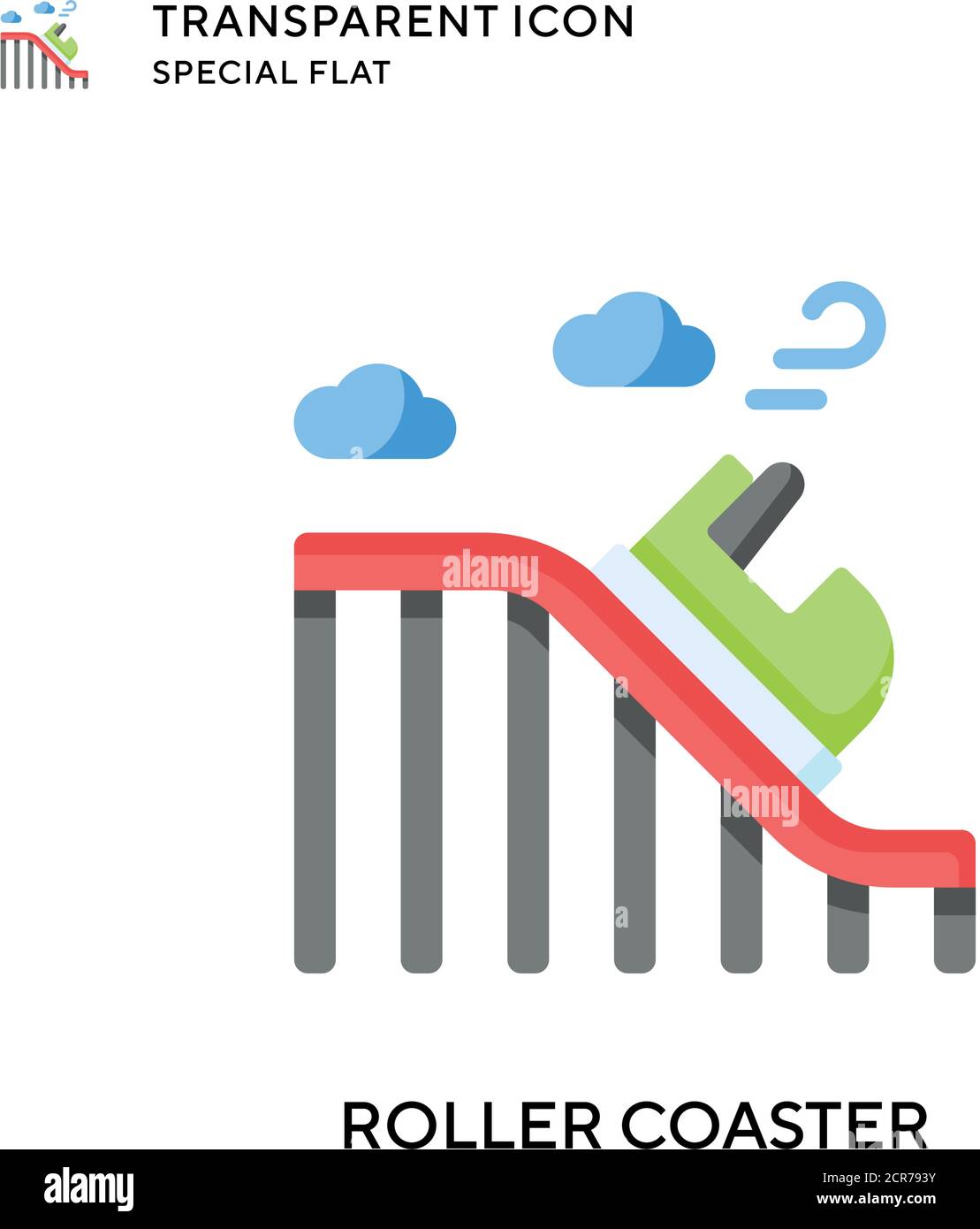 Women rollercoaster Cut Out Stock Images & Pictures - Alamy