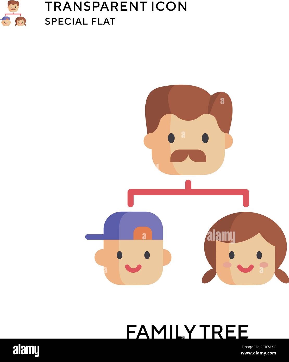 Family Tree Genealogy Cut Out Stock Images & Pictures - Alamy