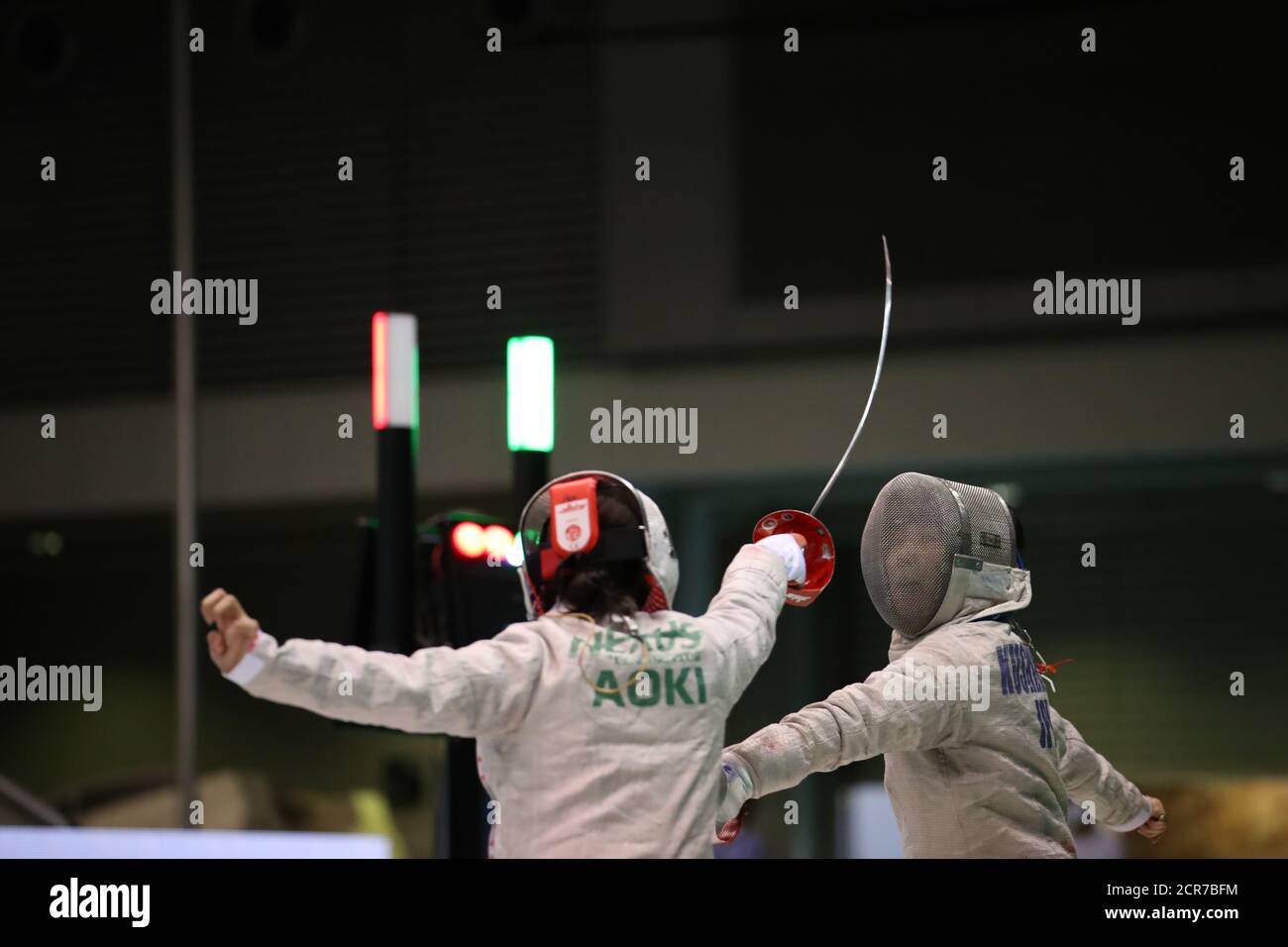 Komazawa Olympic Park Gymnasium, Tokyo, Japan. 18th Sep, 2020. (L-R) Chika Aoki, Mayu Kushihashi ...