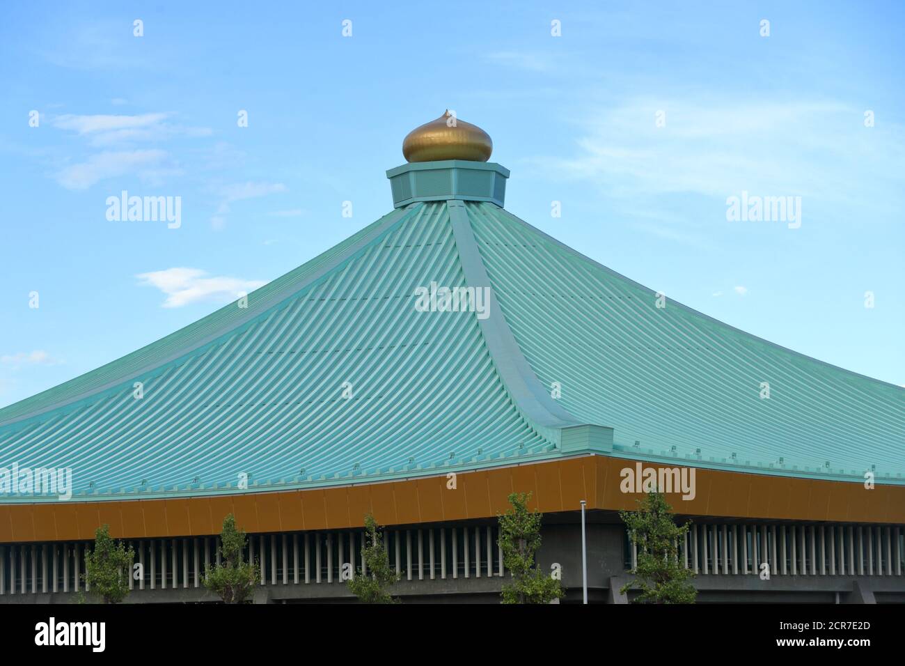General view of Nippon Budokan, a venue for Judo and Karate at the ...