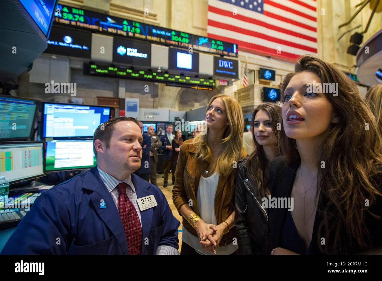 Illustrated swimsuit models natasha barnard hi-res stock photography ...