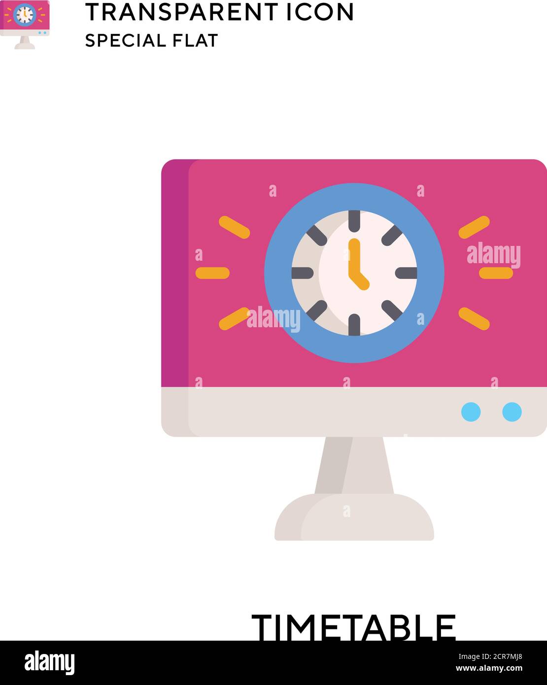 School time table chart Cut Out Stock Images & Pictures - Alamy