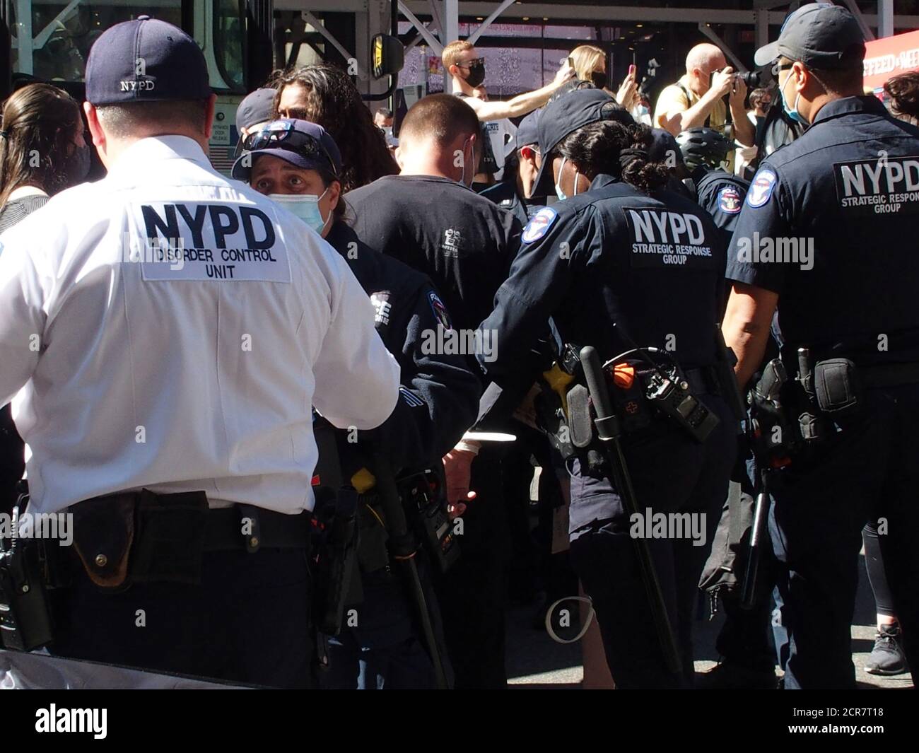 September 19, 2020, New York, New York, USA: Abolish I.C.E. protest at ...