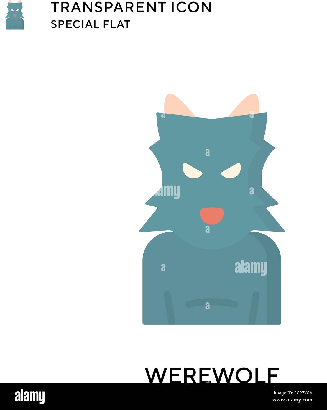 Werewolf painting Stock Vector Images - Alamy