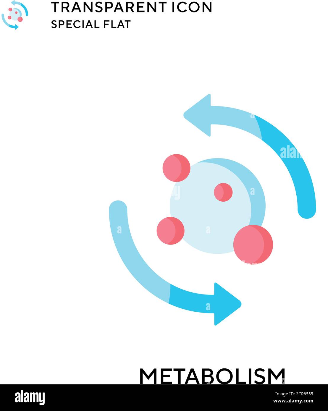 Metabolism vector icon. Flat style illustration. EPS 10 vector Stock ...