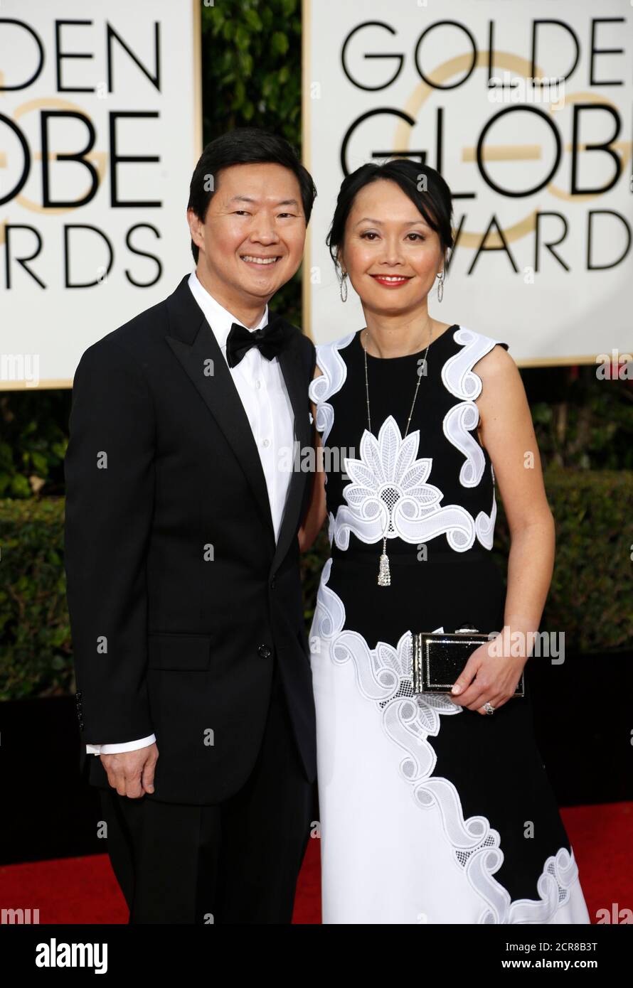 Ken jeong and wife hi-res stock photography and images - Alamy