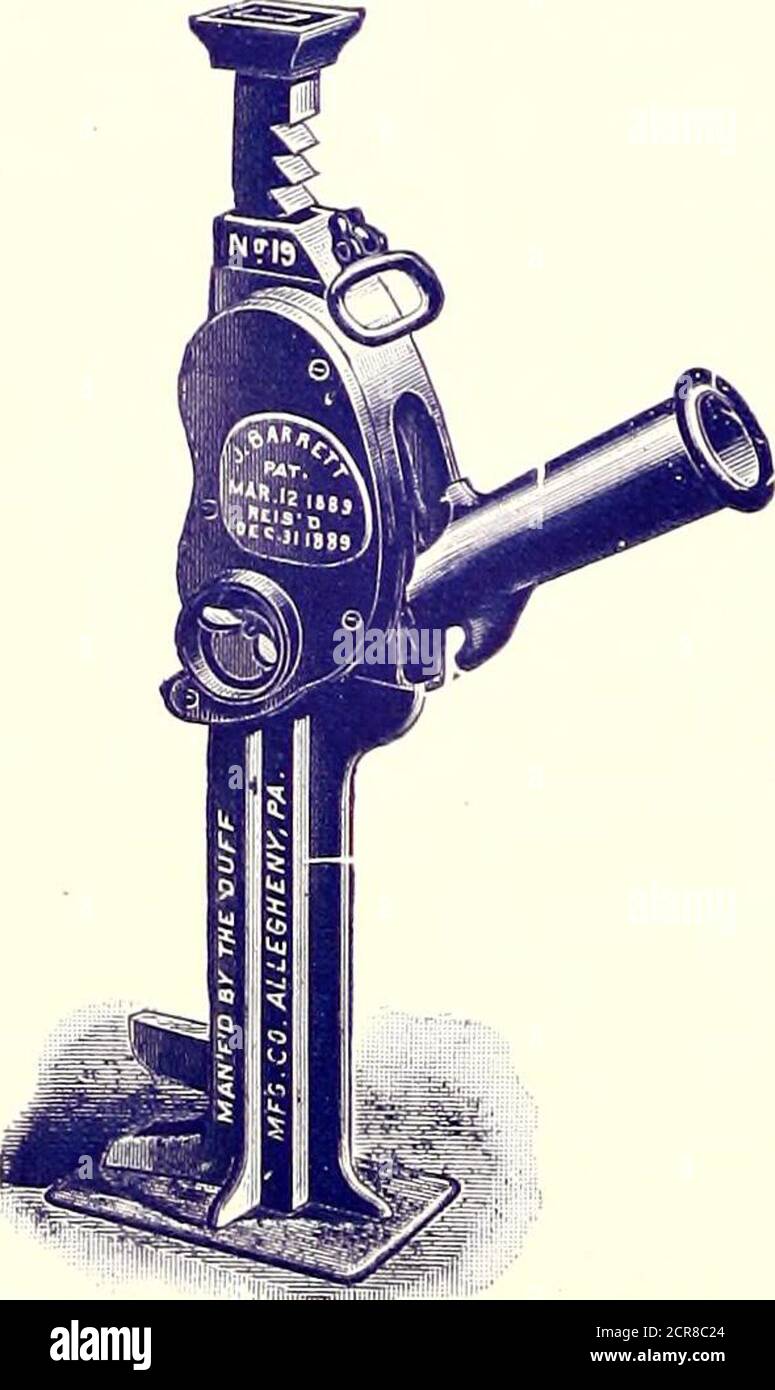 . The Street railway journal . AUTOnATIC LOWERINGJACK No. 2. TRIP JACK ...