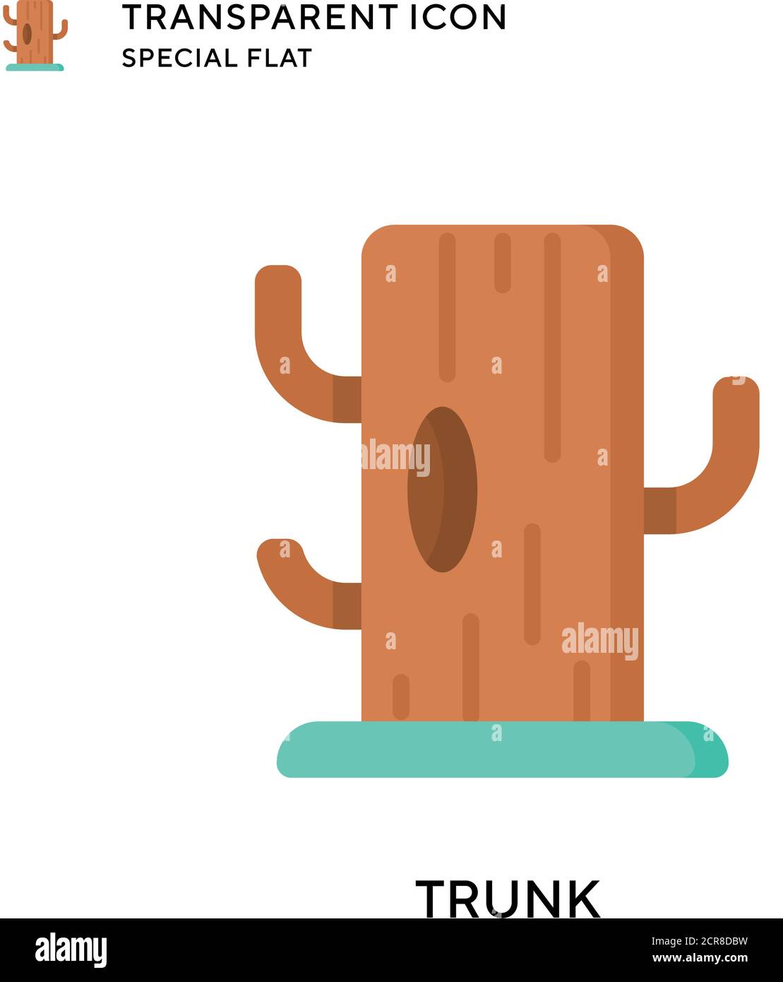 Old wooden travel trunk Stock Vector Images - Alamy