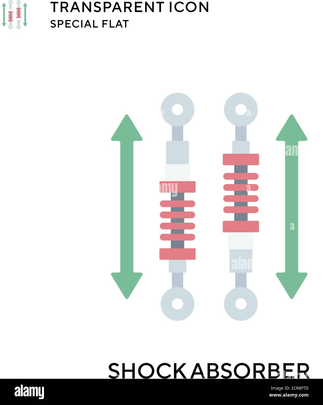 Shock absorber bike Stock Vector Images - Alamy