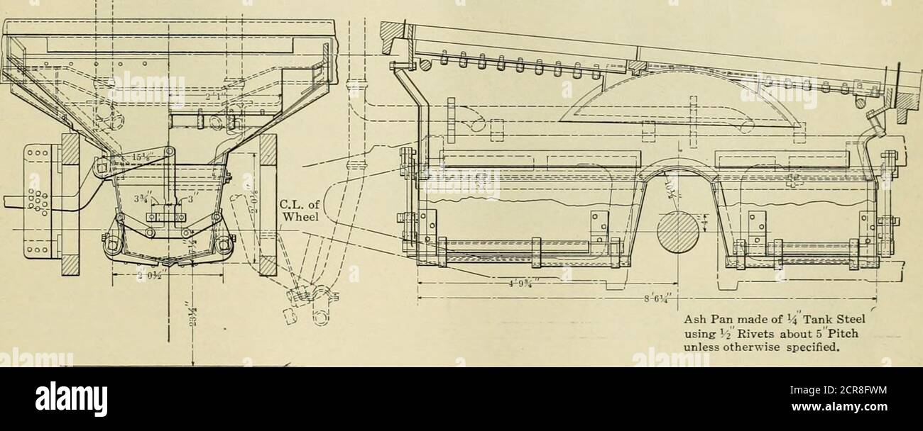 . American engineer and railroad journal . operating rigging is ...