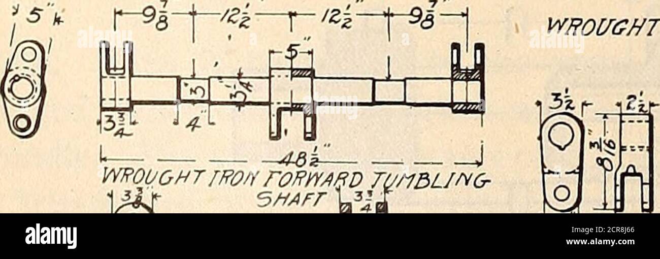 . Railway master mechanic [microform] . WROUGHT IRON LEAD REACH ROD ...