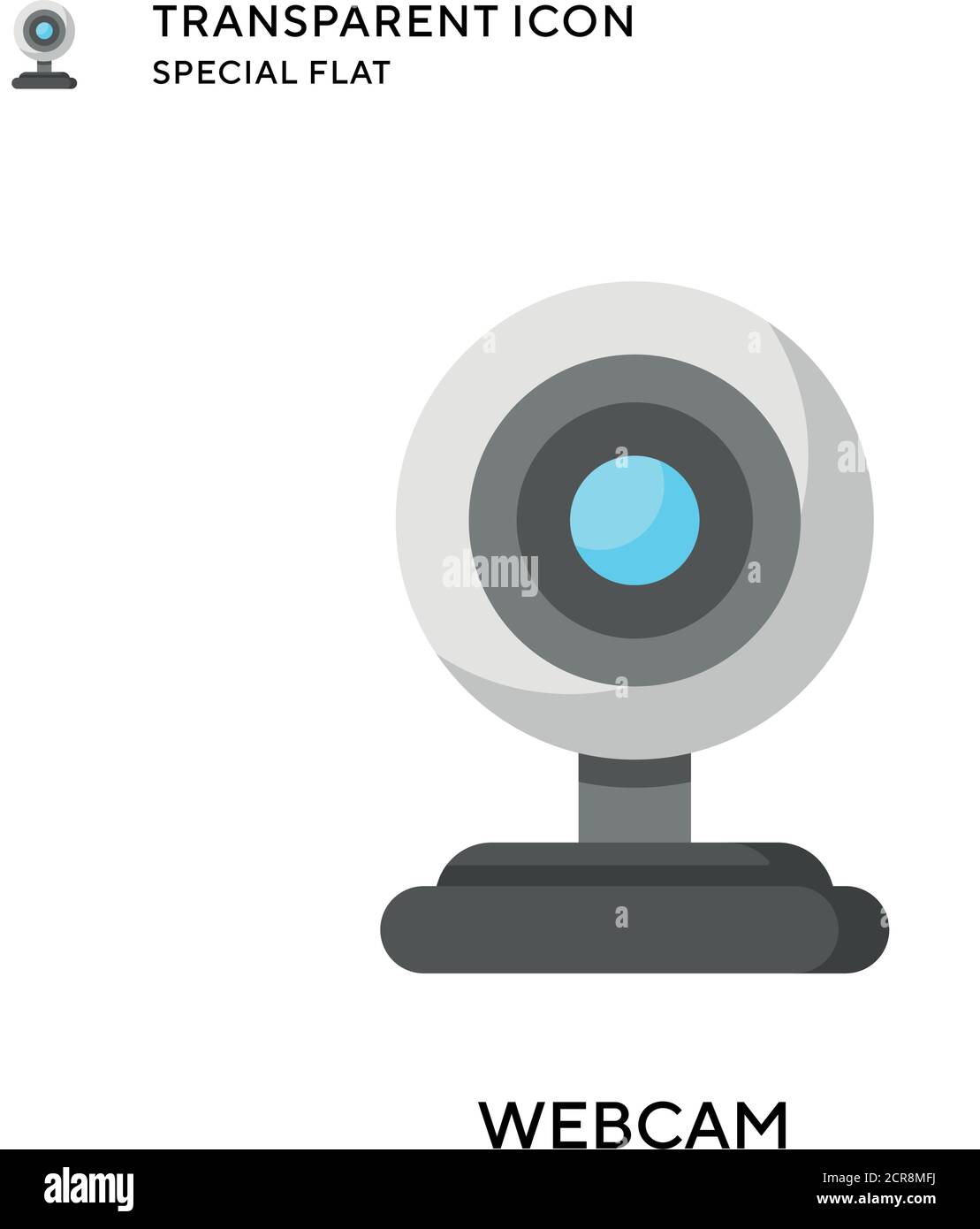 Webcam view video chat woman Cut Out Stock Images & Pictures - Alamy