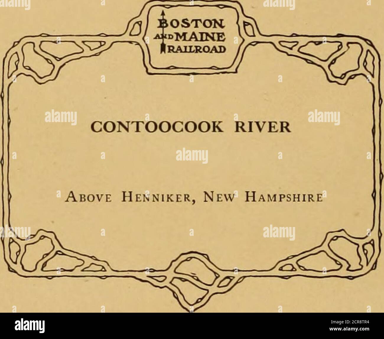 . Rivers of New England .. . Located on Hillsboro Branch., Concord ...