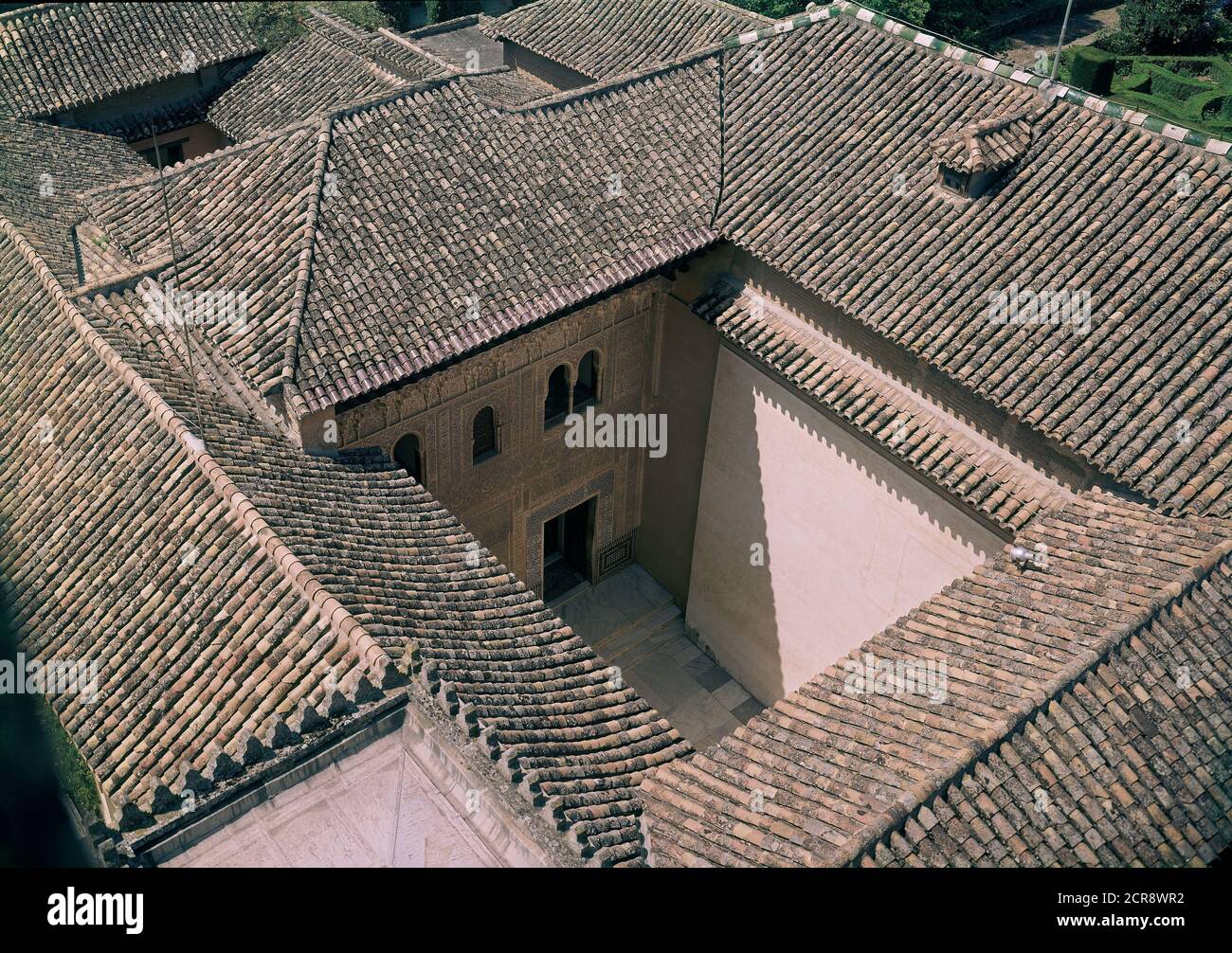 PATIO DEL MEXUAR-SIGLO XIV ARQUITECTURA HISPANOMUSULMANA-EPOCA DE ...