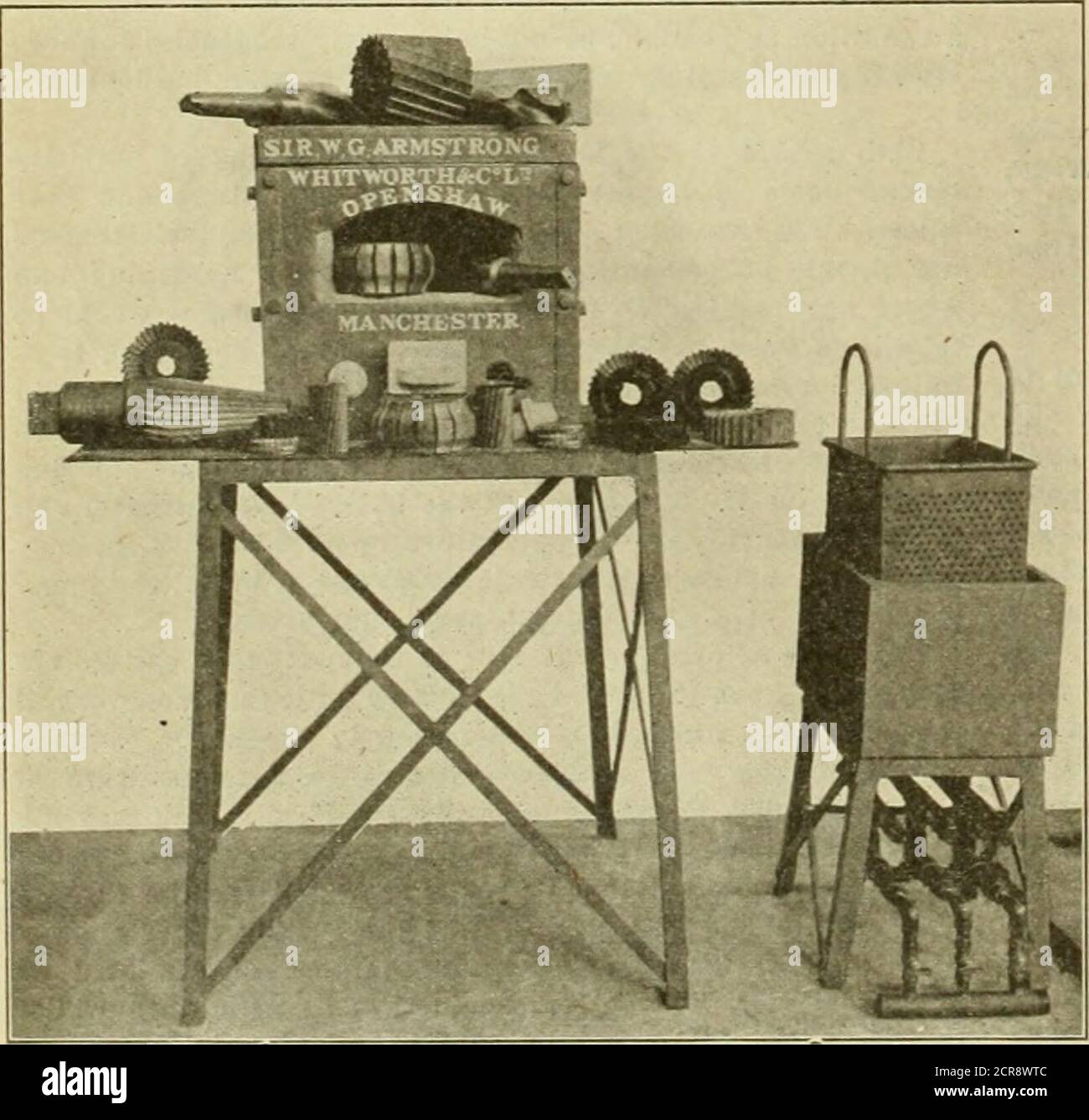 . American engineer and railroad journal . MAKING HEXAGON NUTS FROM ...