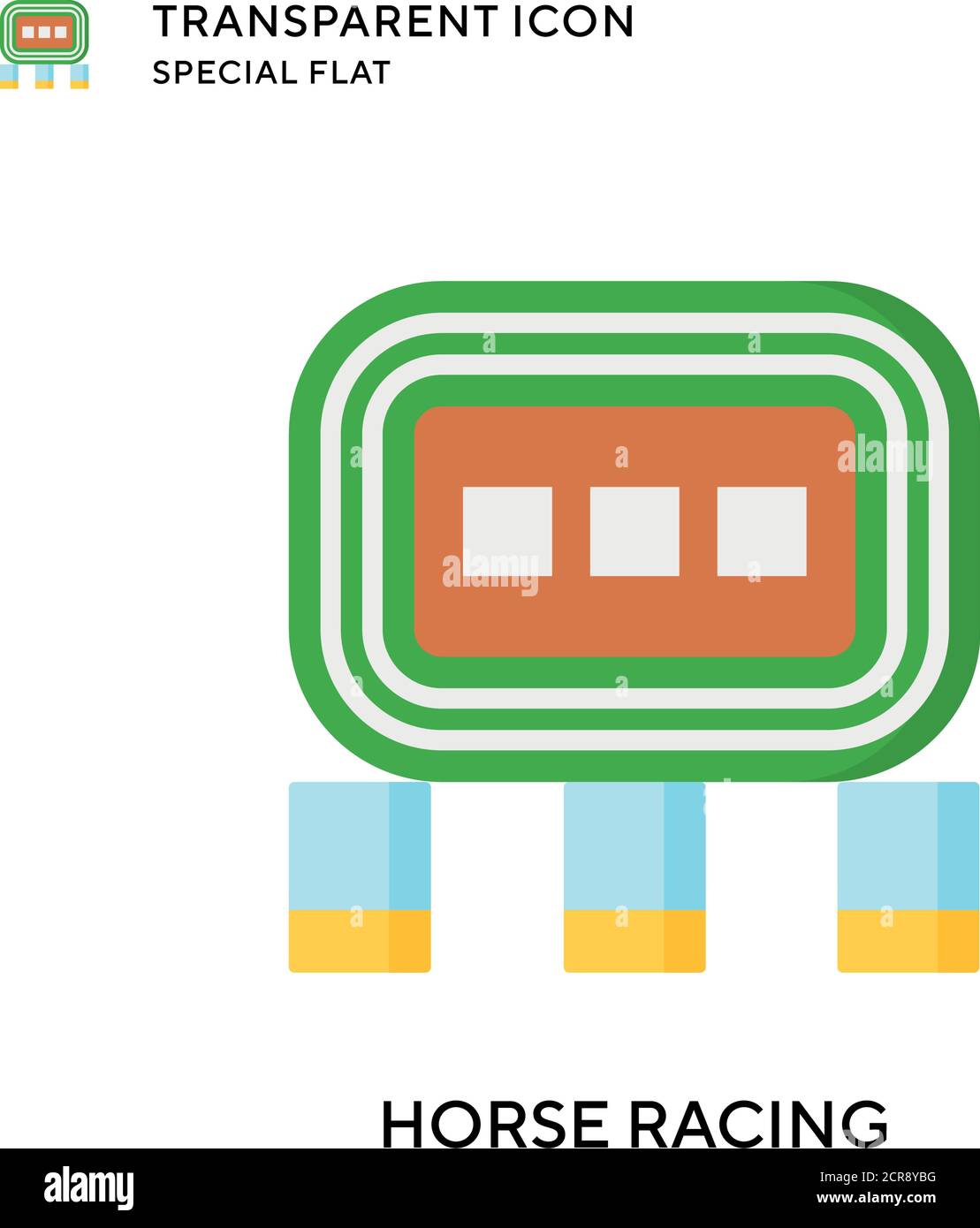 Racecourse jockey Stock Vector Images - Alamy