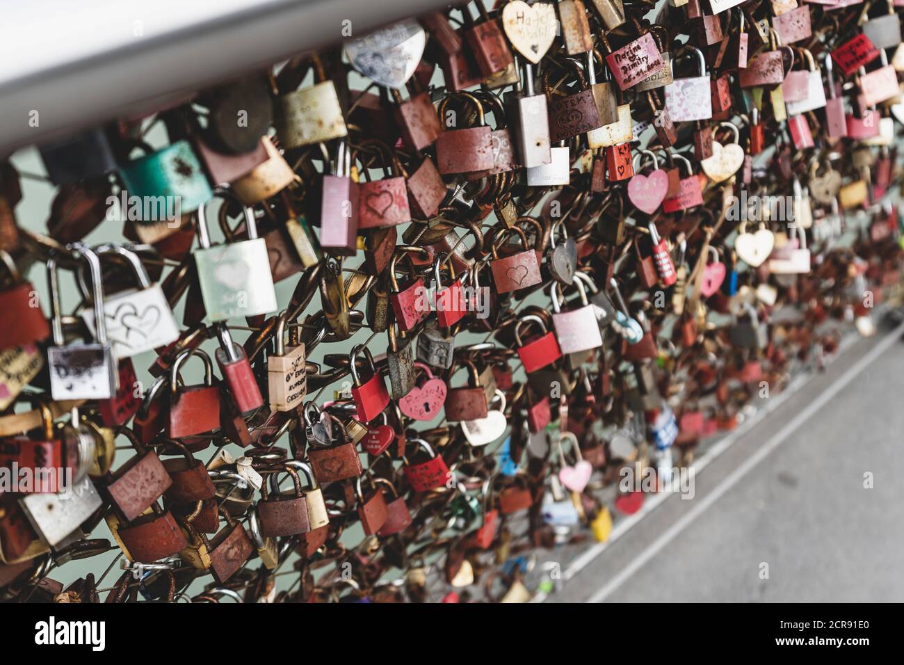 Multiple locks hi-res stock photography and images - Alamy
