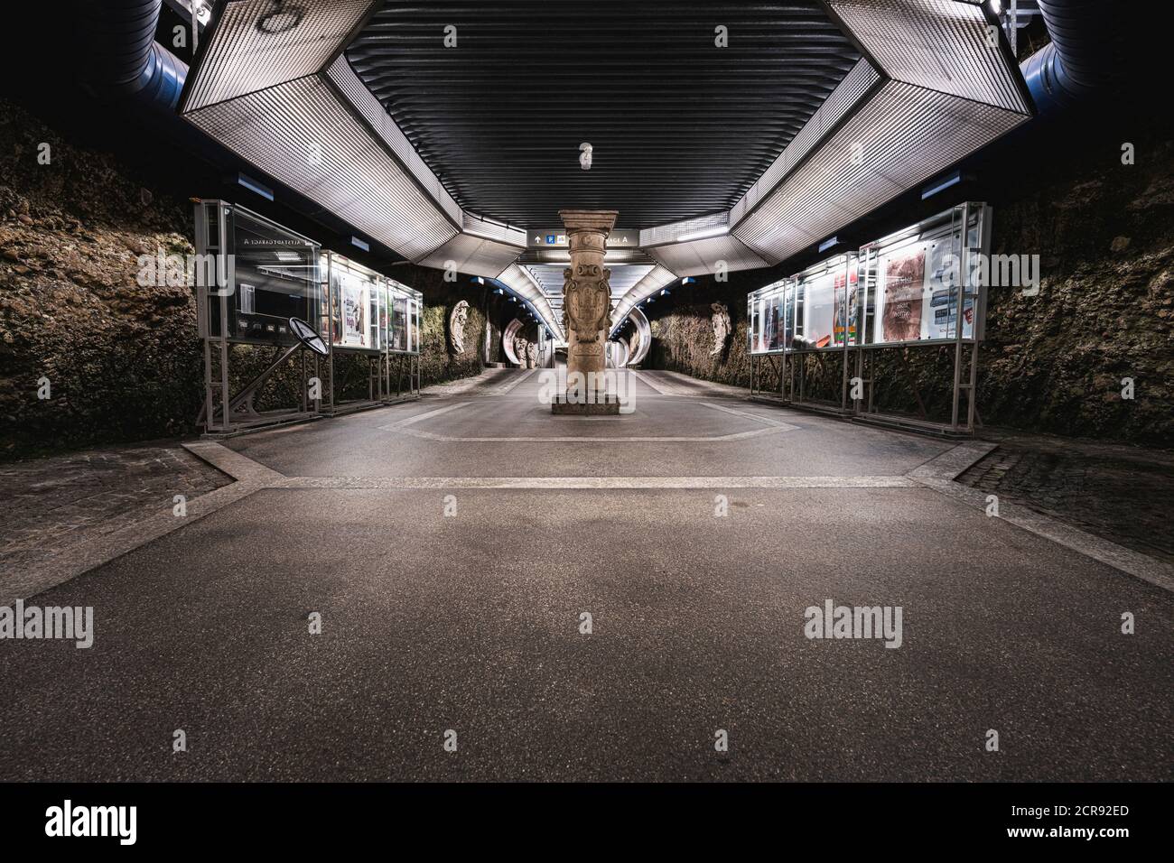 Underground car park, multi-storey car park, old town, im Fels ...