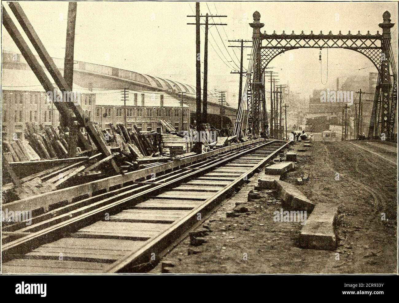 . The Street railway journal . ployed in Detroit. In the construction ...