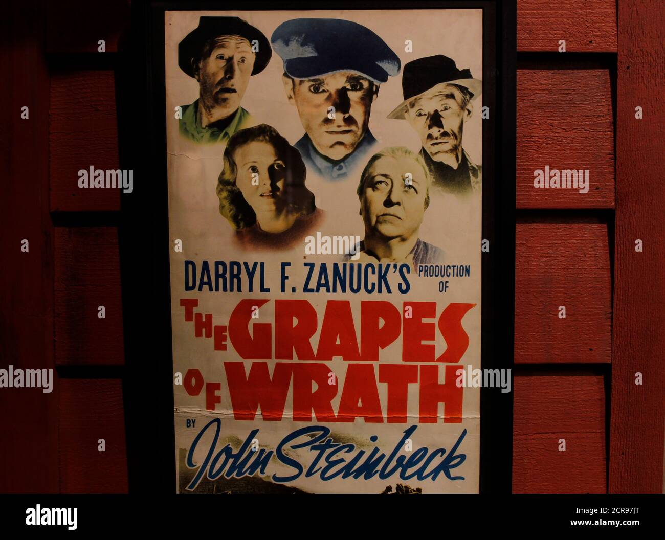 Grapes Of Wrath Poster High Resolution Stock Photography and Images - Alamy