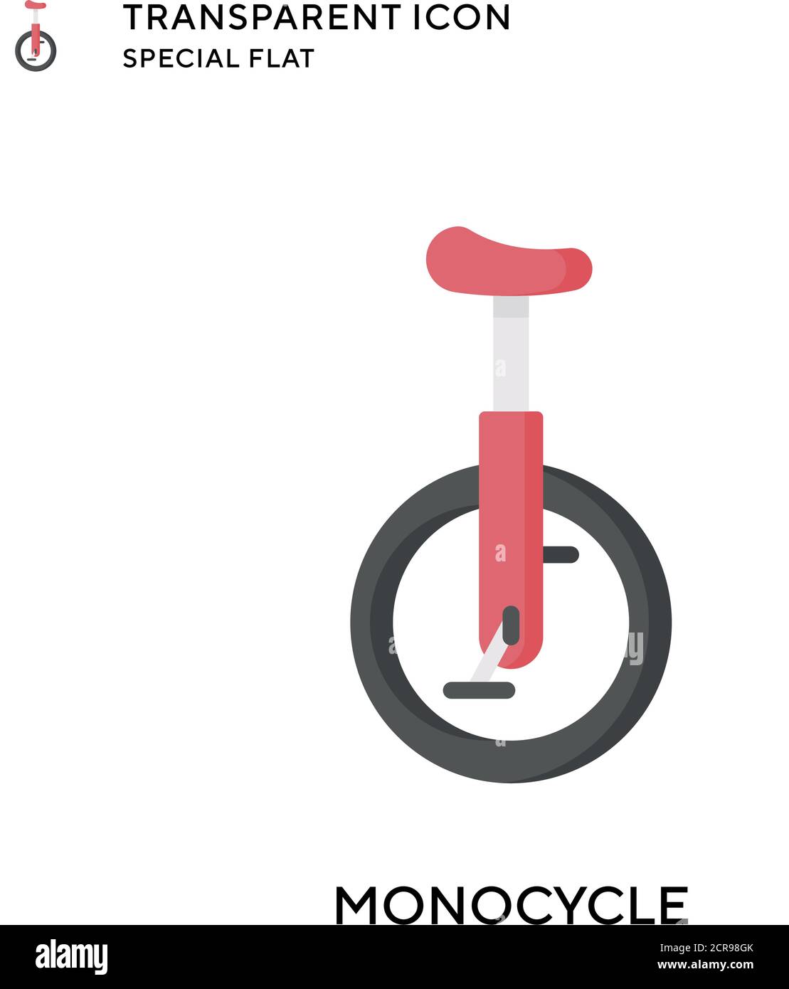 Monocycle vector vectors hi-res stock photography and images - Alamy