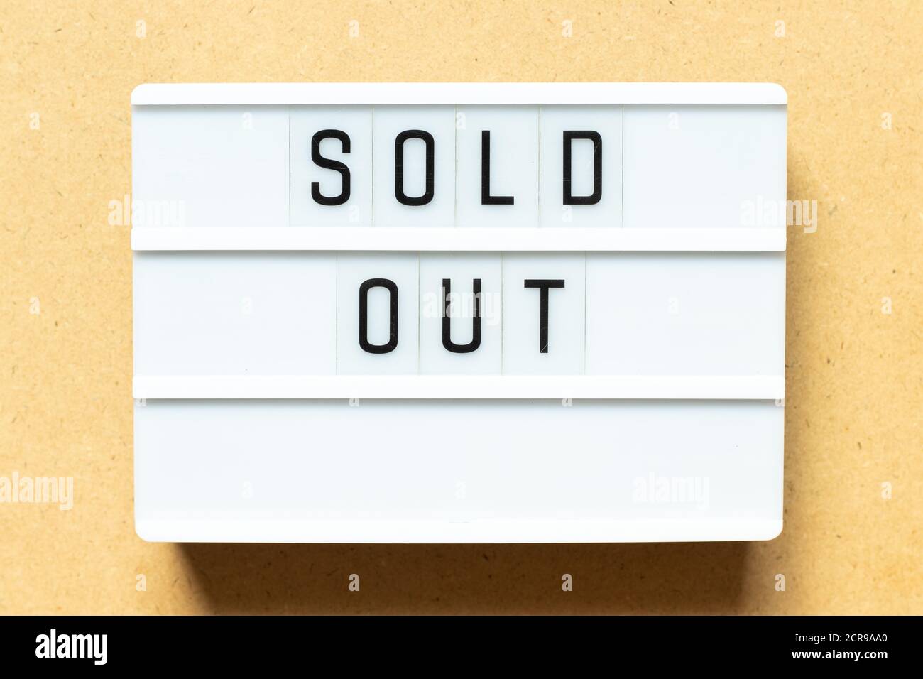 Sold out word hi-res stock photography and images - Alamy