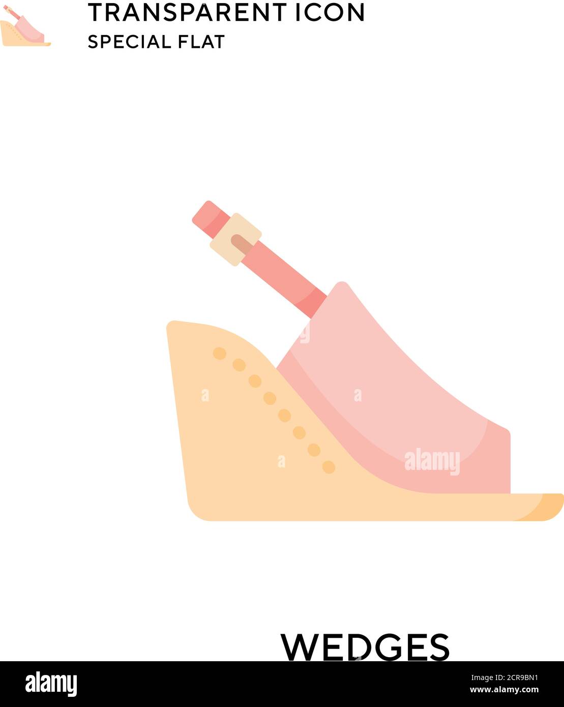 Wedges vector icon. Flat style illustration. EPS 10 vector Stock Vector ...