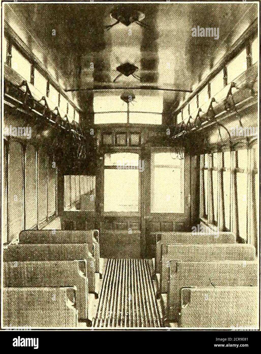 . The Street railway journal . EXTERIOR AND INTERIOR OF CAR upper ...