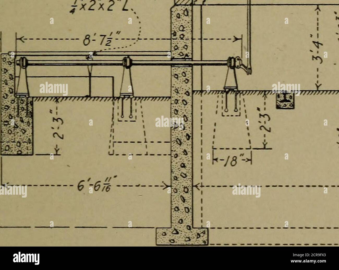. Railway maintenance engineering, with notes on construction . Fig ...