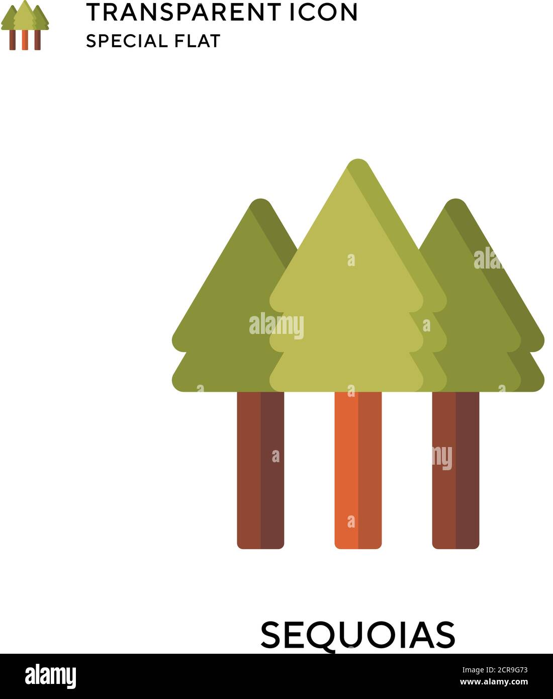 Giant sequoias yosemite Stock Vector Images - Alamy