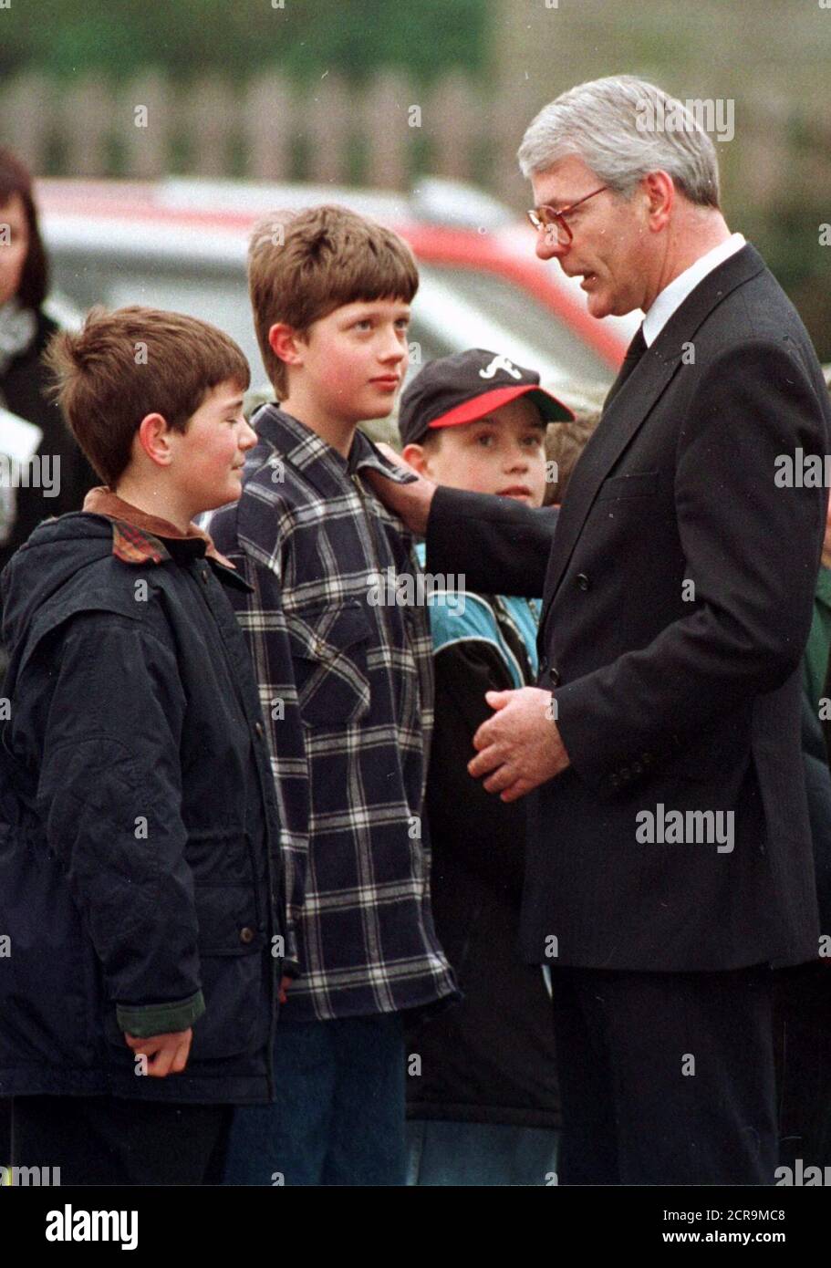 John Major Prime Minister Children High Resolution Stock Photography ...