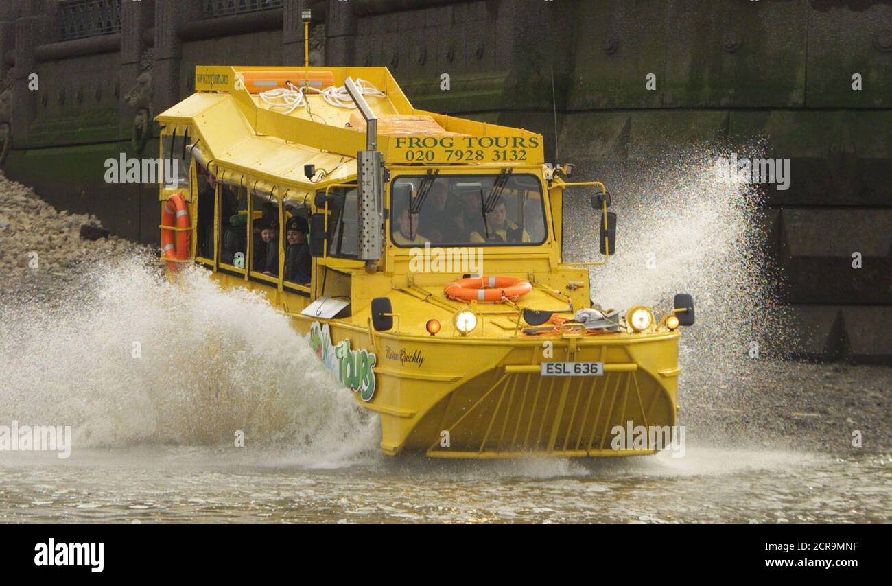 Thames frog tours launch hi-res stock photography and images - Alamy