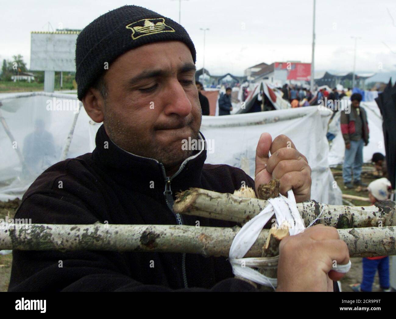 Gypsy camp greece hi-res stock photography and images - Alamy
