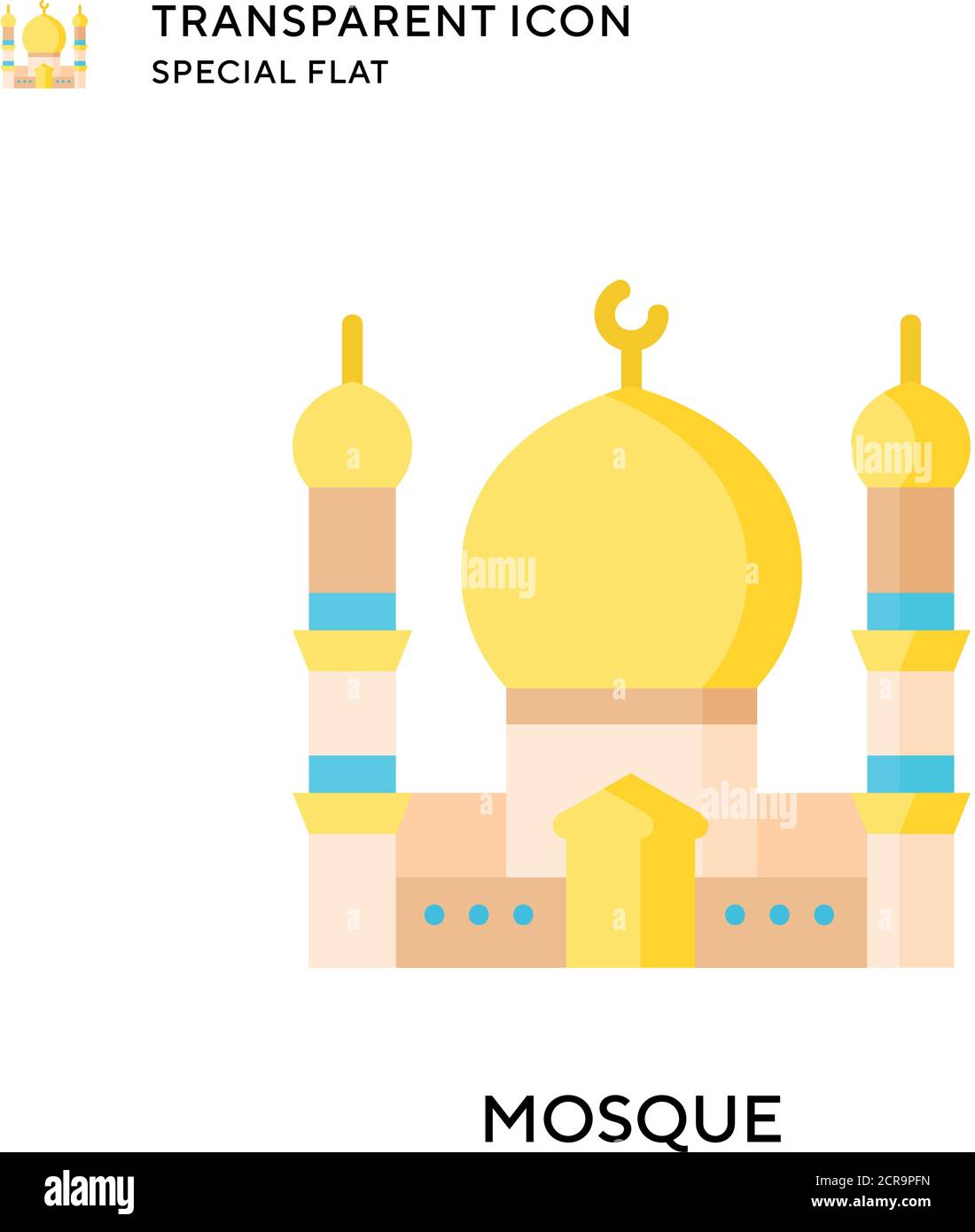 Sharjah grand mosque Cut Out Stock Images & Pictures - Alamy