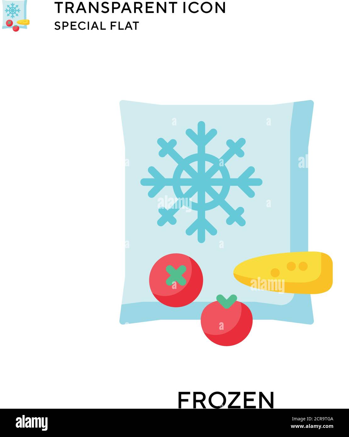 Beautiful scenery frozen Cut Out Stock Images & Pictures - Alamy