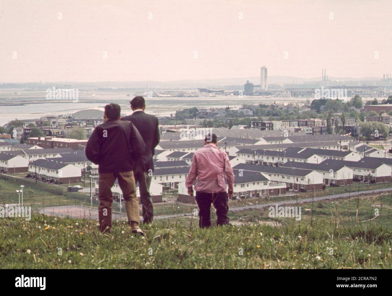1973 - From a Hill at Orient Heights near the Northern (Revere ...