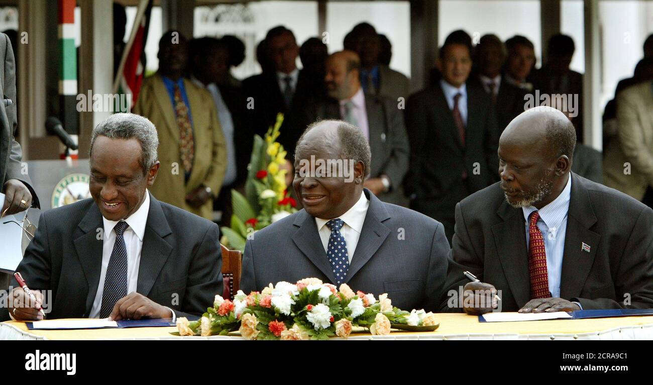 Sudanese vice president ali osman taha hi-res stock photography and ...
