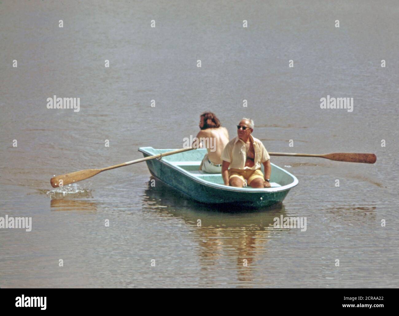 Boating on One of the Lakes in Century Village Retirement Community in ...