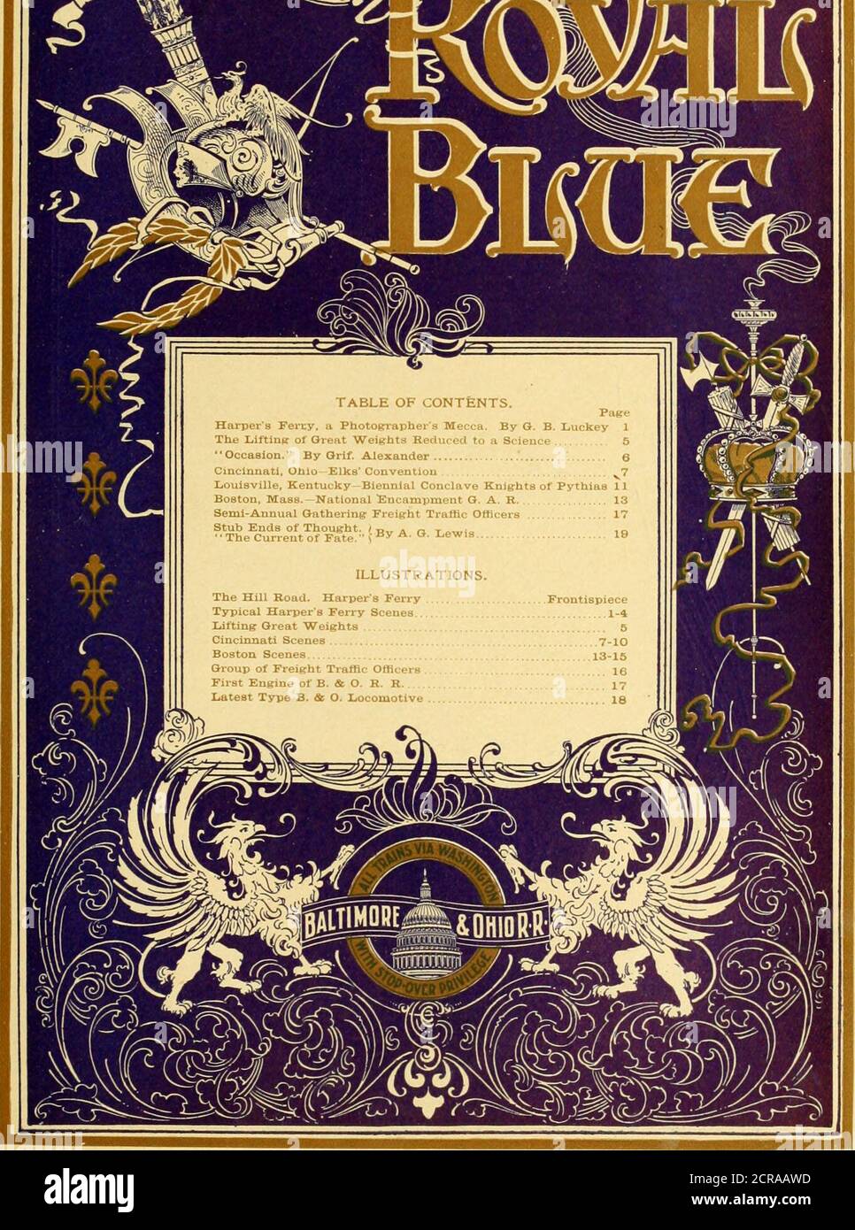 . Book of the Royal blue . Vol. VIL JUNE, 1904. No. 9.. CONVENTION ...