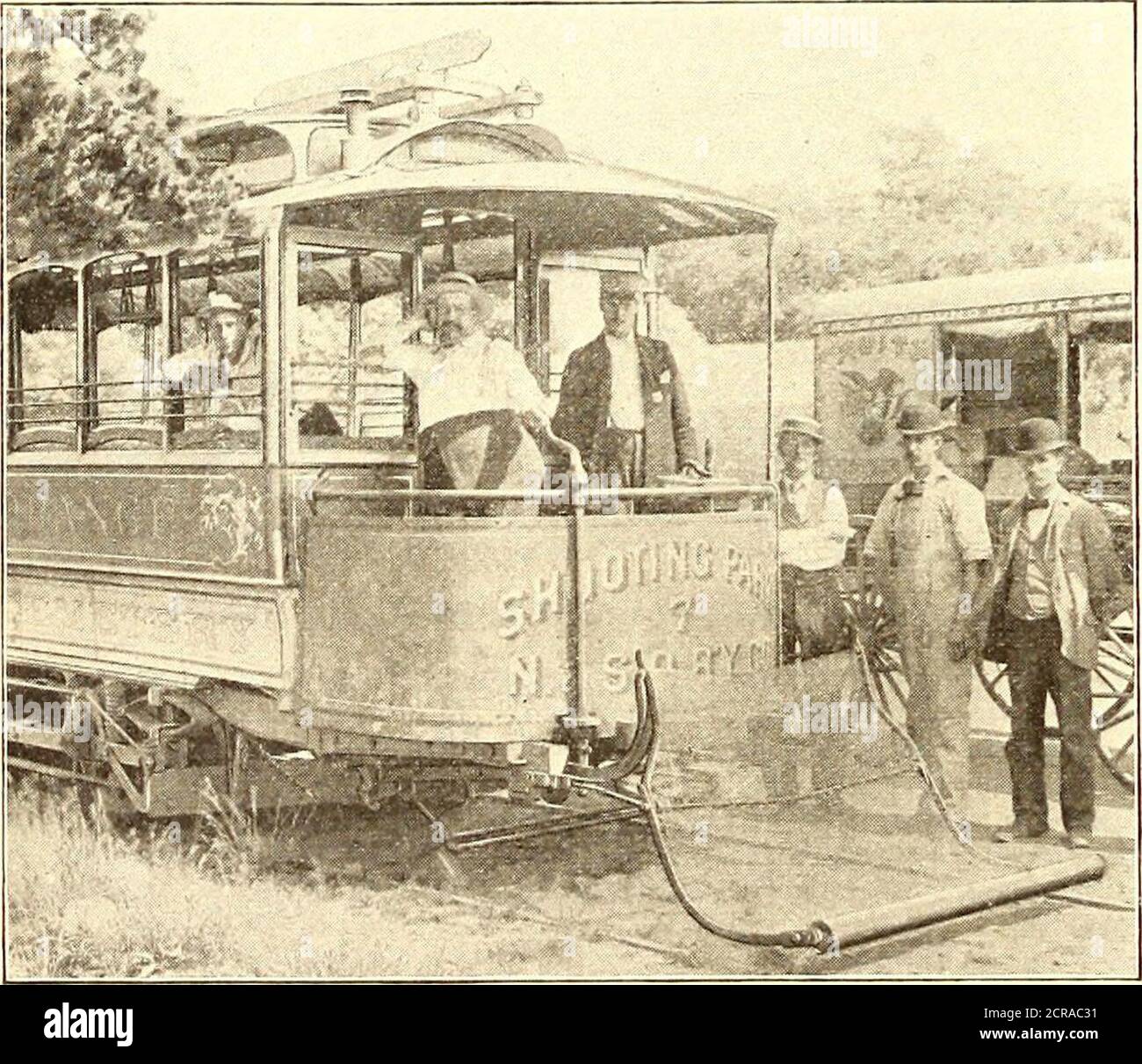 . The Street railway journal . ELECTRIC RAILWAY SWEEPER—WITH ADJUSTABLE ...