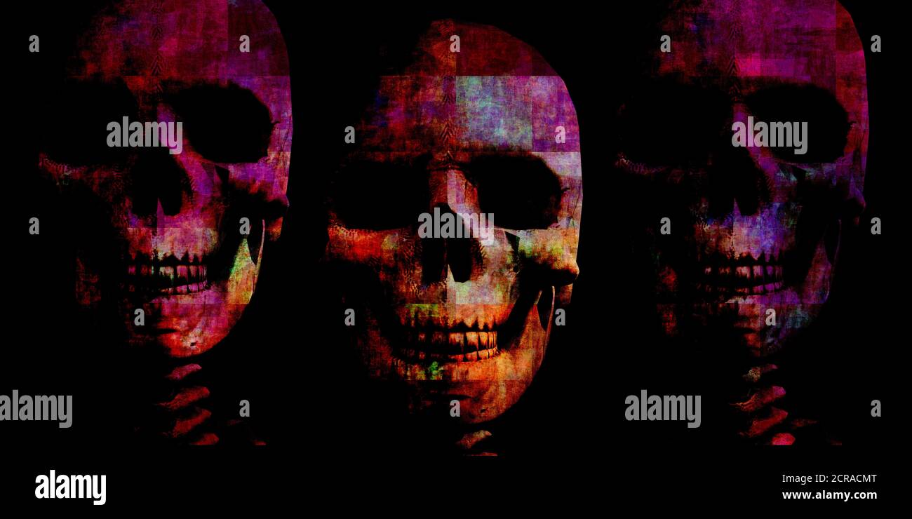 Fright Night Scary Movie Horror Fest Background Stock Photo - Alamy