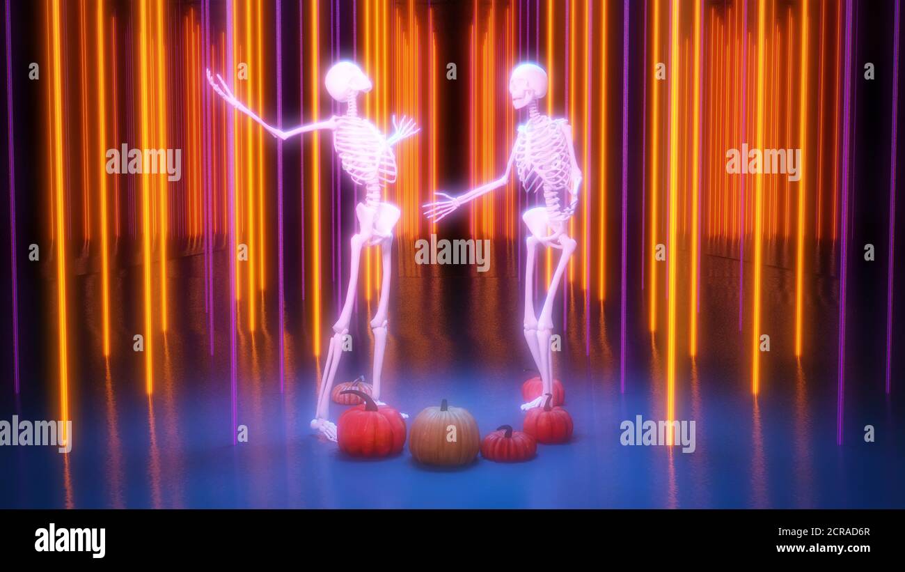 Disco Nightclub Halloween Background Dance Concept Stock Photo - Alamy