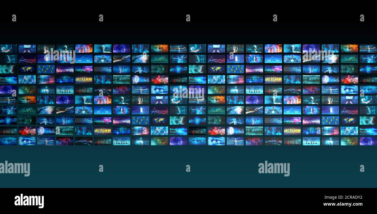 Science Technology and Innovation Design System as Concept Stock Photo ...