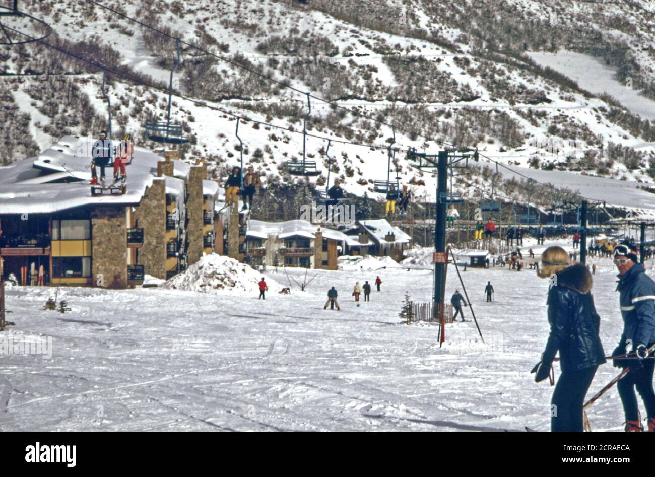 Colorado ski resort 1970s hi-res stock photography and images - Alamy