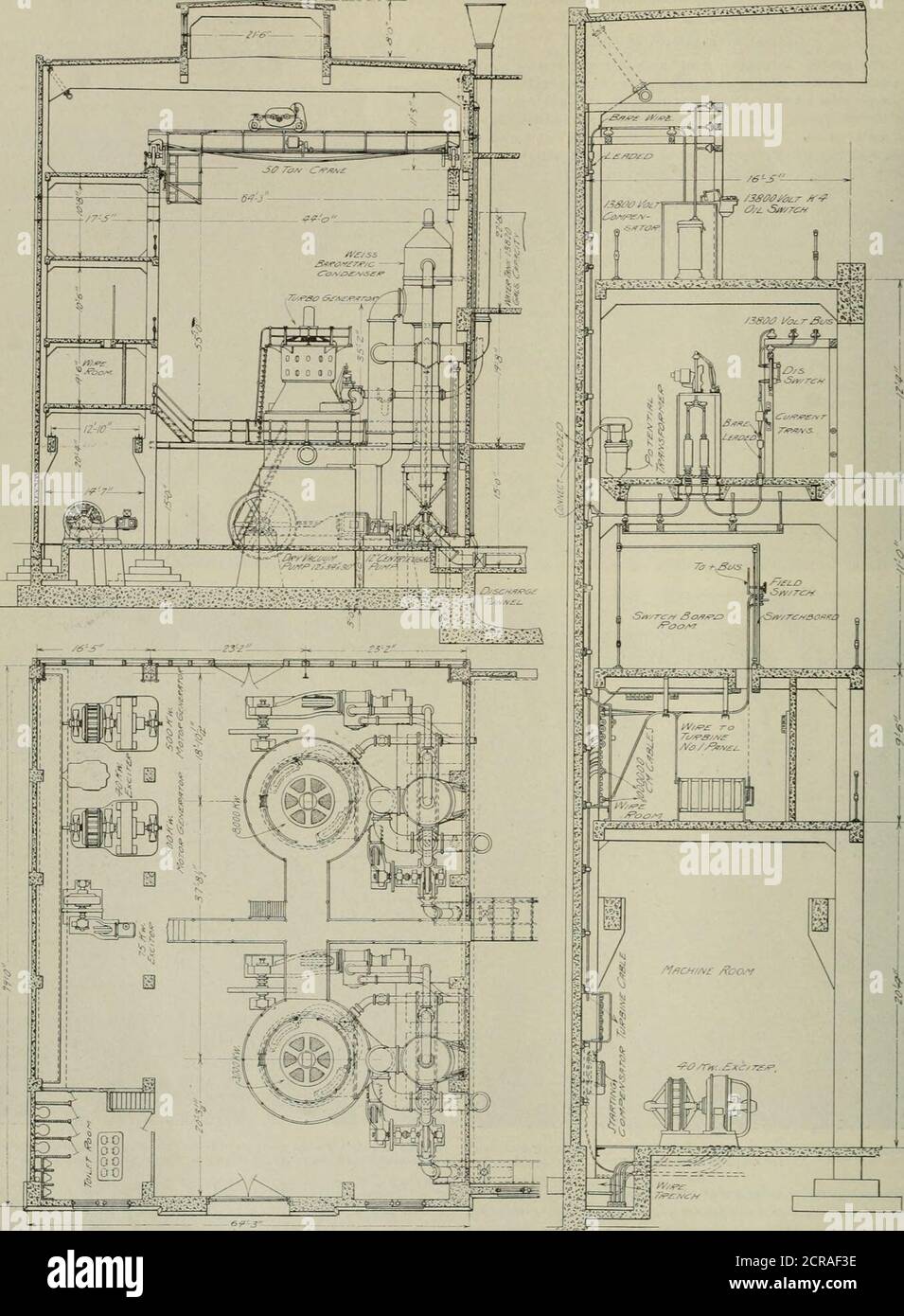 . Electric railway review . Seattle Electric Power Station—View of ...