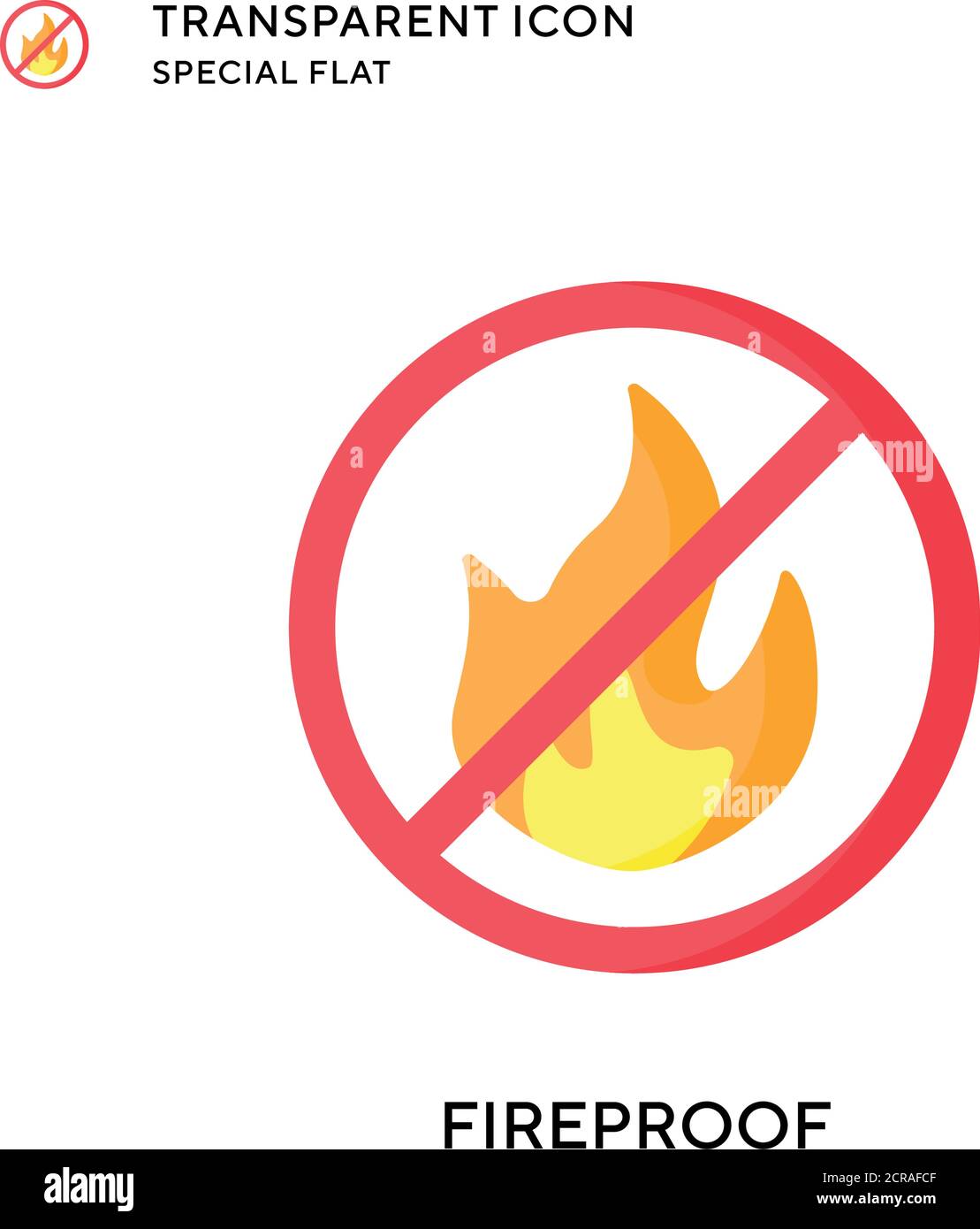 Fire resistant symbol hi-res stock photography and images - Alamy